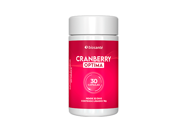Cranberry Óptima Biosanté – Saúde Urinária com Proantocianidinas